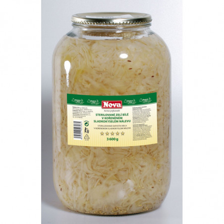 Zelí bílé sterilované 3500g